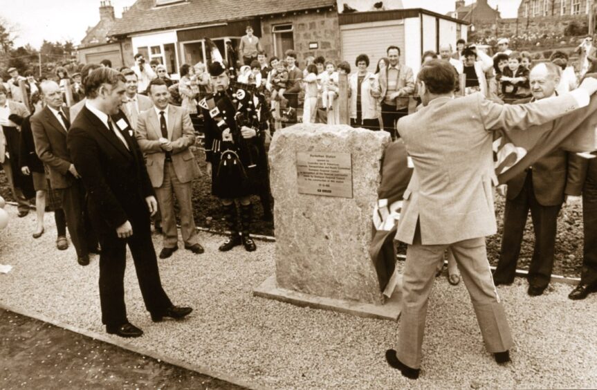The opening, closing and reopening of Portlethen Station