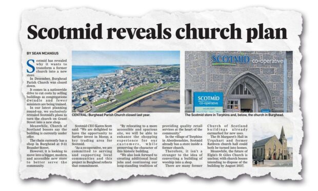 Leading Scottish law firm could transform an Elgin office building