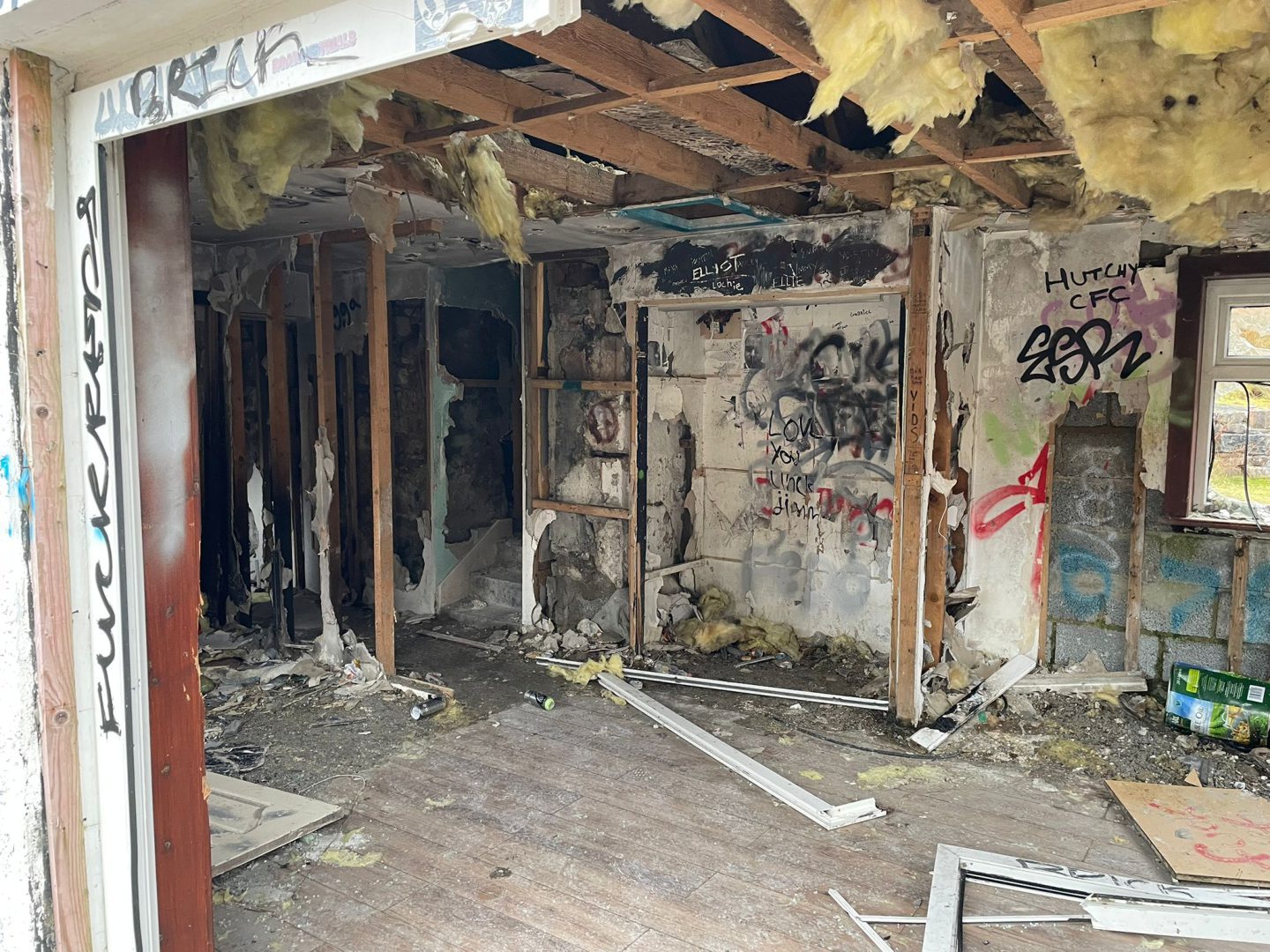 What's the history behind Jimmy Savile house in Glen Coe?