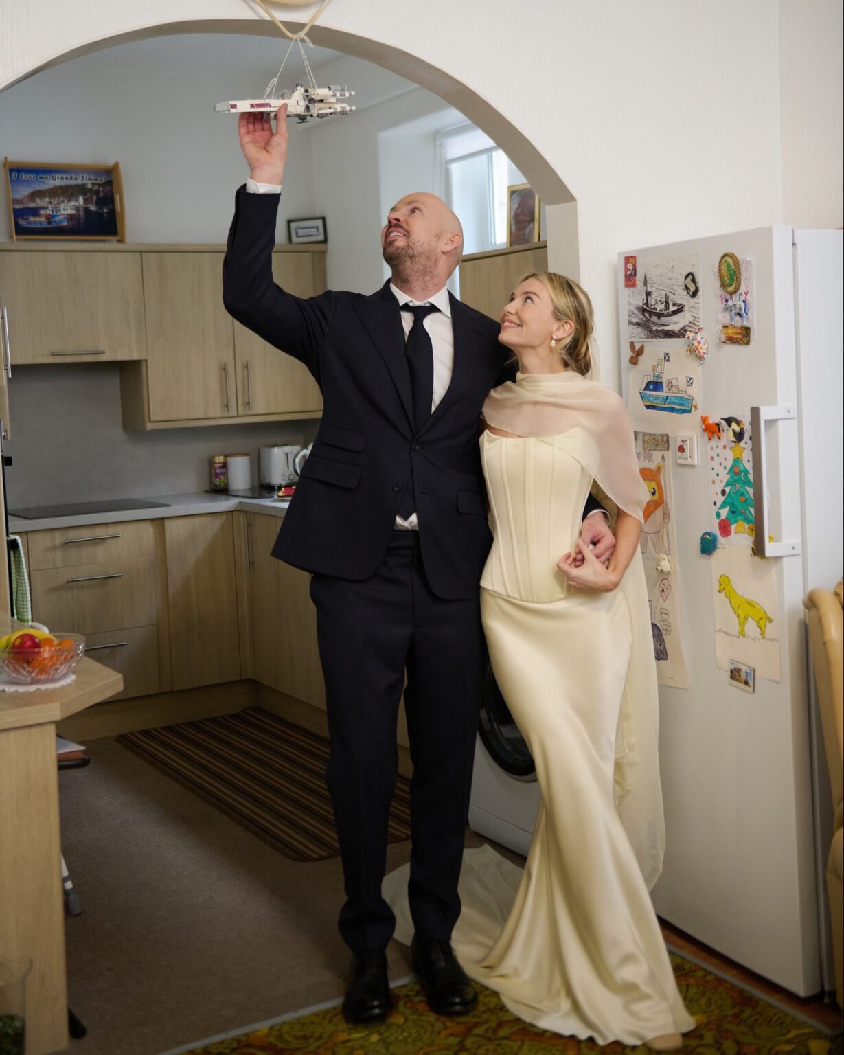 New photos of Toff and James Watt before Gardenstown wedding