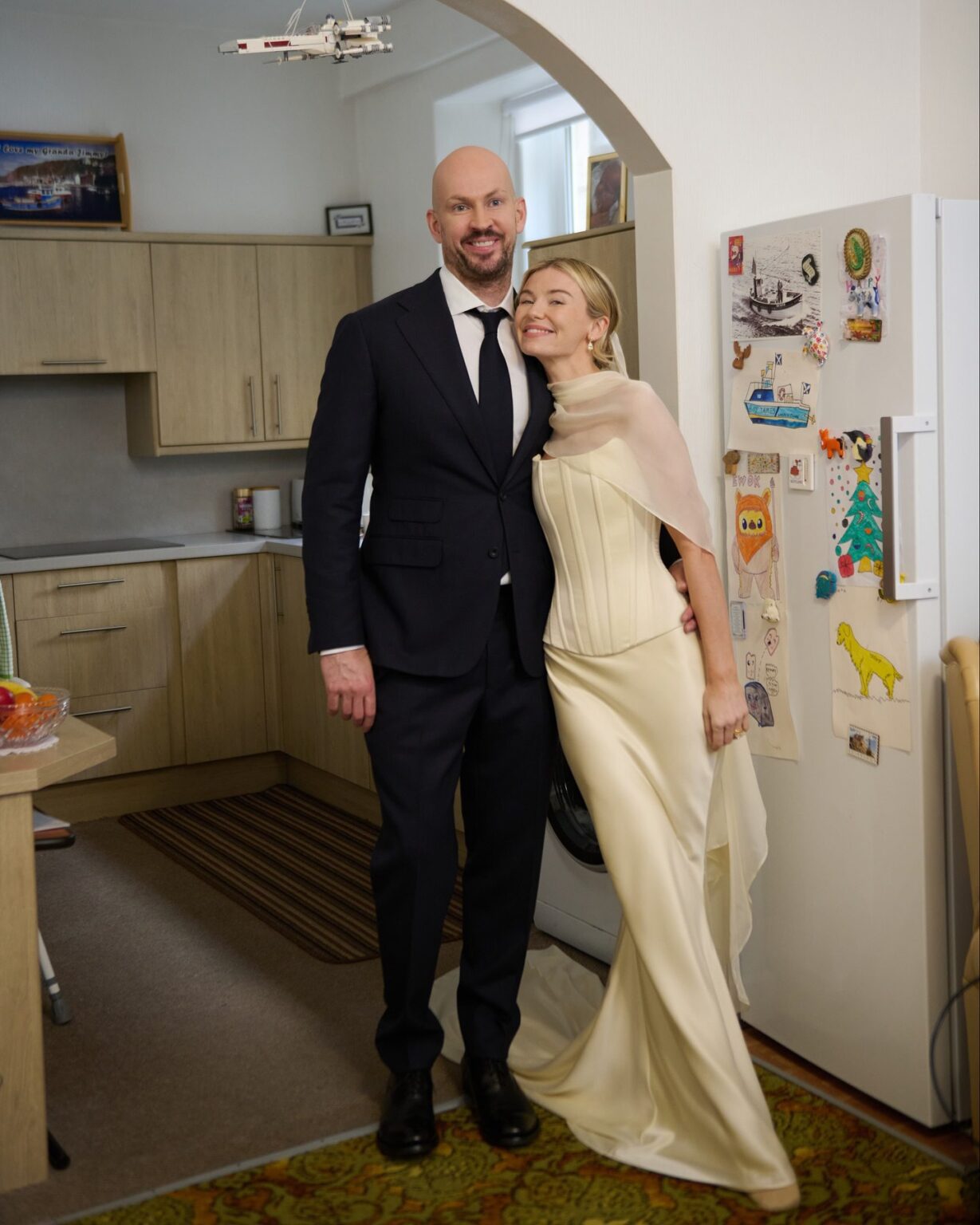 New photos of Toff and James Watt before Gardenstown wedding