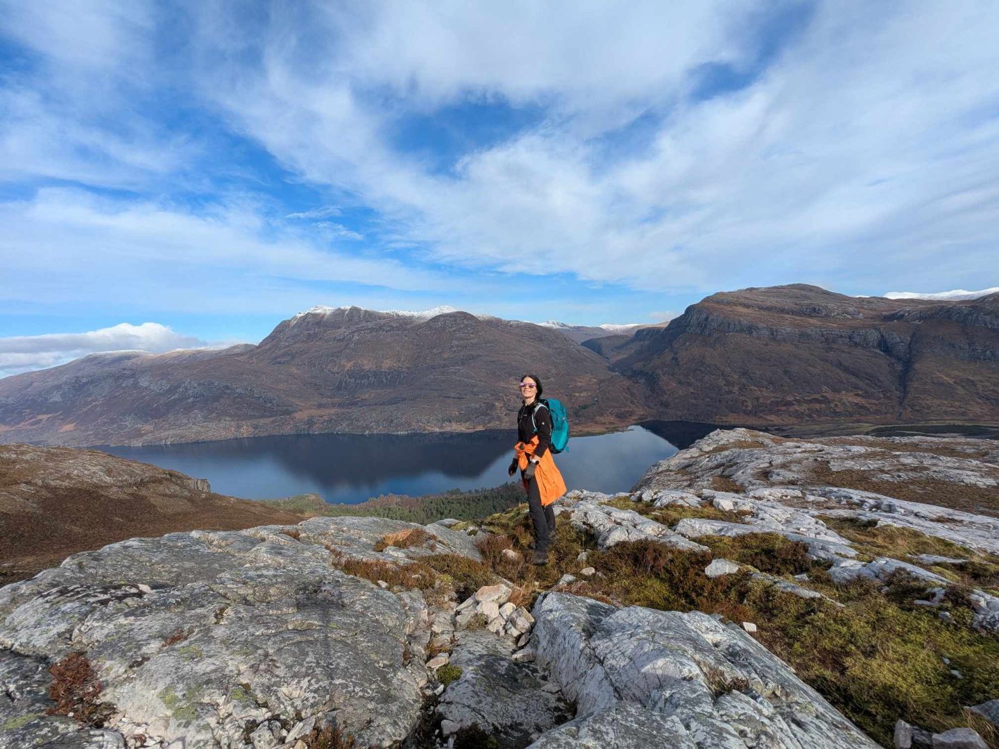 Hiking Britain's only waymarked mountain trail at Beinn Eighe