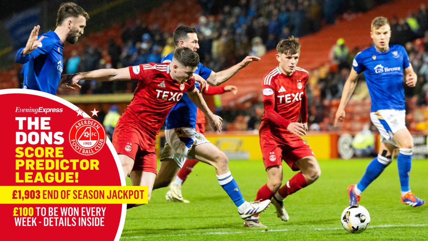 St Johnstone v Aberdeen FC: Dons Score Predictor League