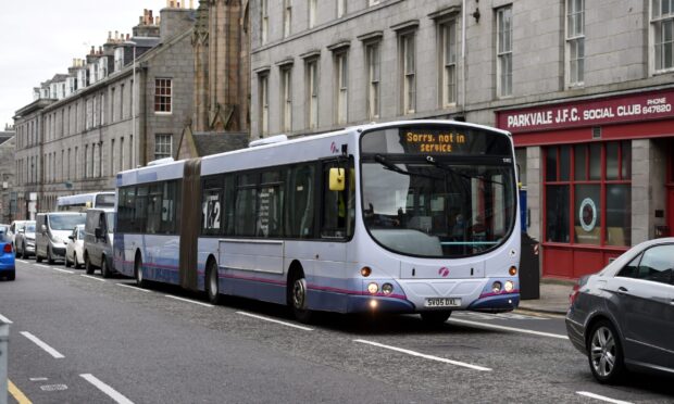 A nostalgic farewell to Aberdeen's bendy buses after withdrawal