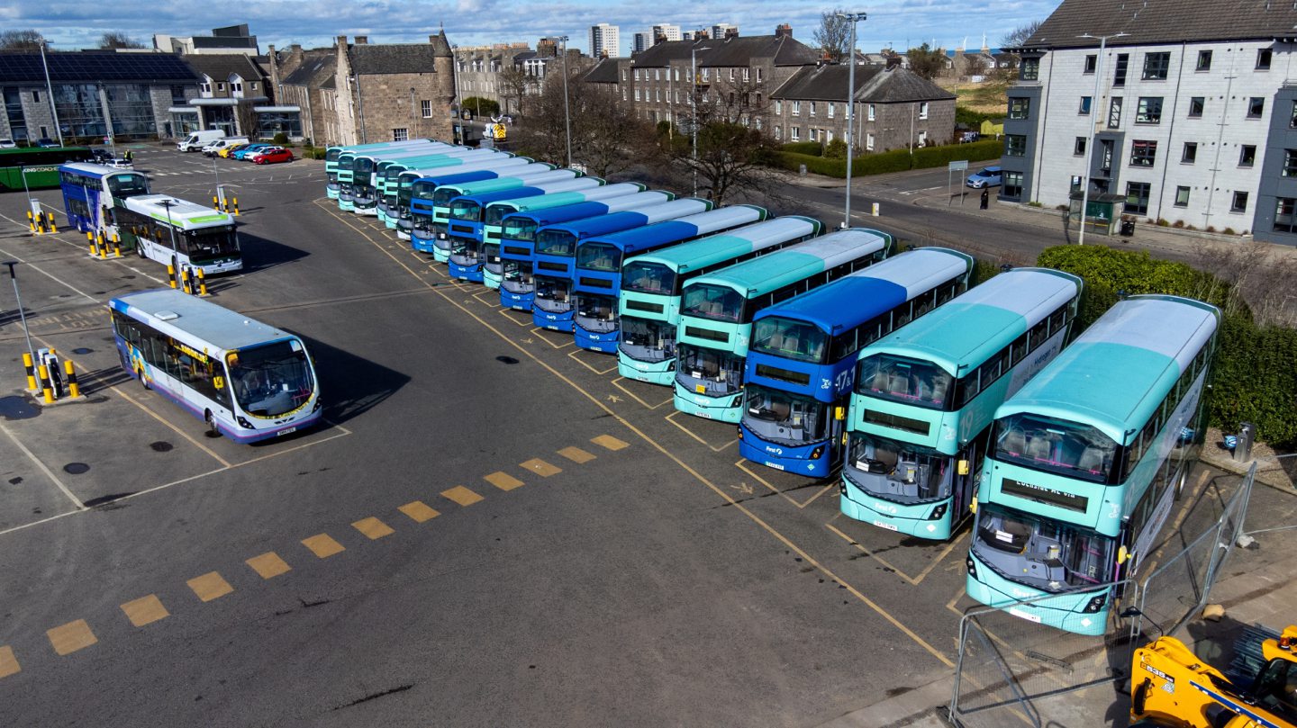 Aberdeen's hydrogen buses off the road as council can't fuel them