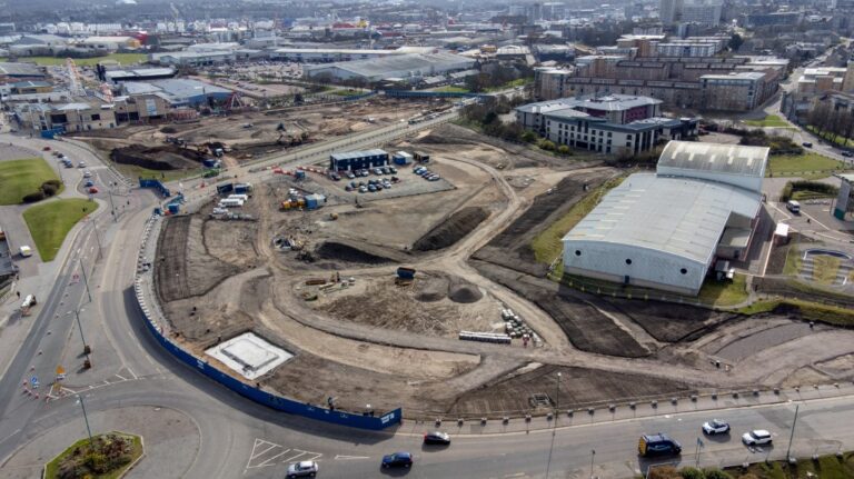 Aberdeen revamp: Drone photos show latest on city transformation