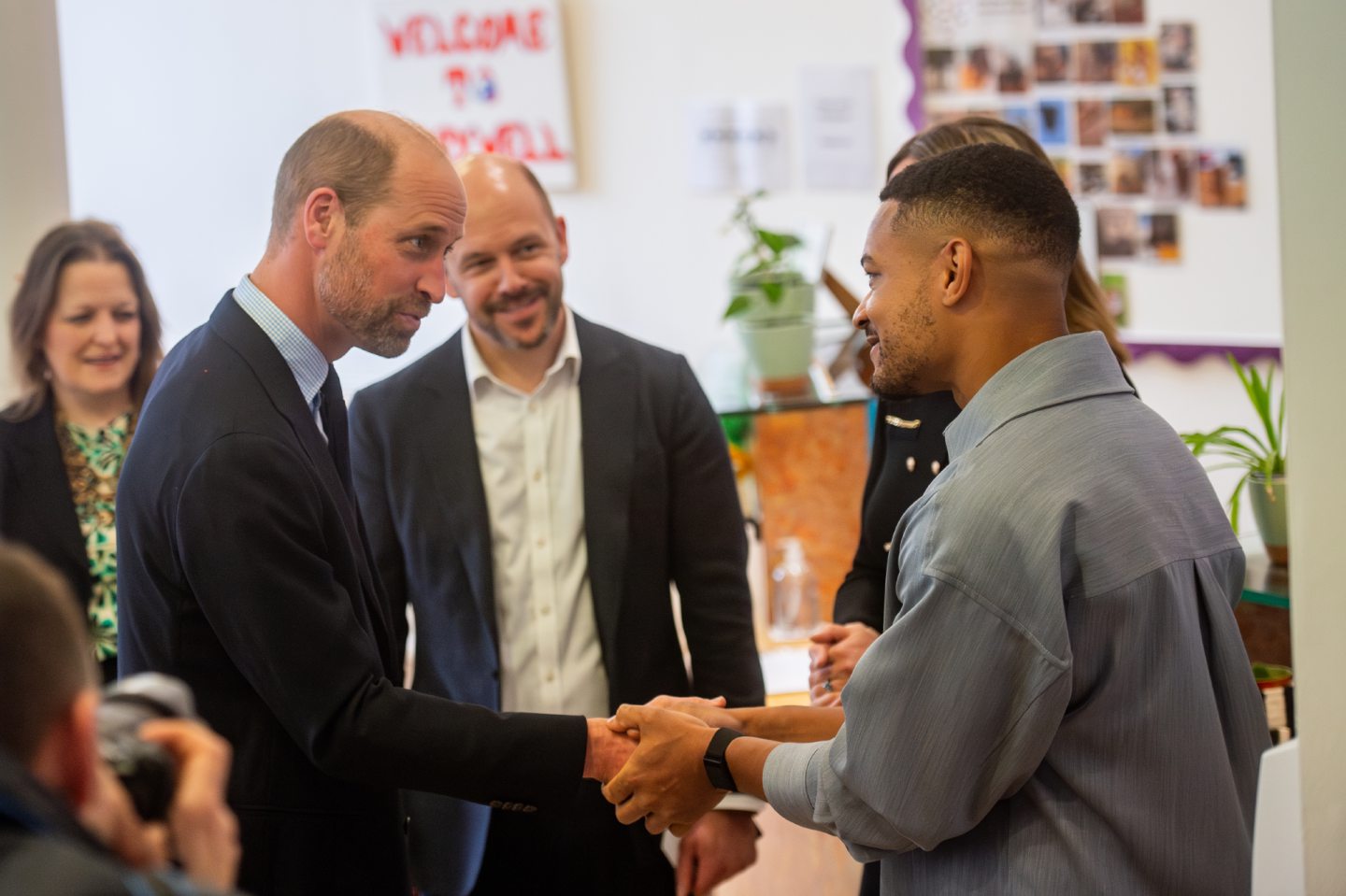 Prince William and Steven Bartlett visit Aberdeen