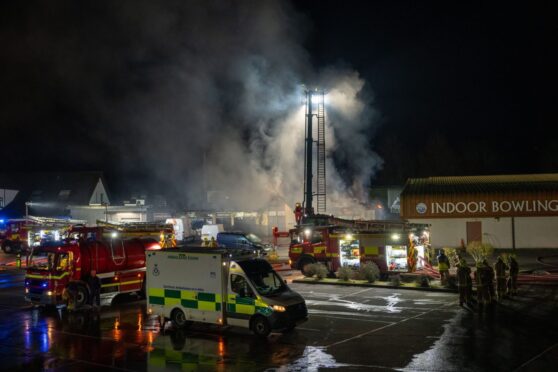 'Devastating' fire hits Inverness business park
