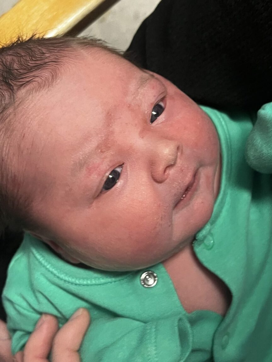 Baby William born at Asda car park in Huntly