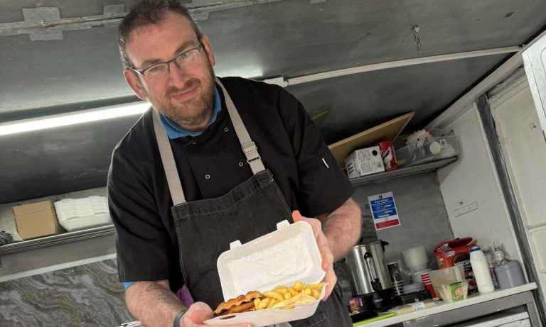 Chef launches 'cheap and cheerful' food van in Peterhead