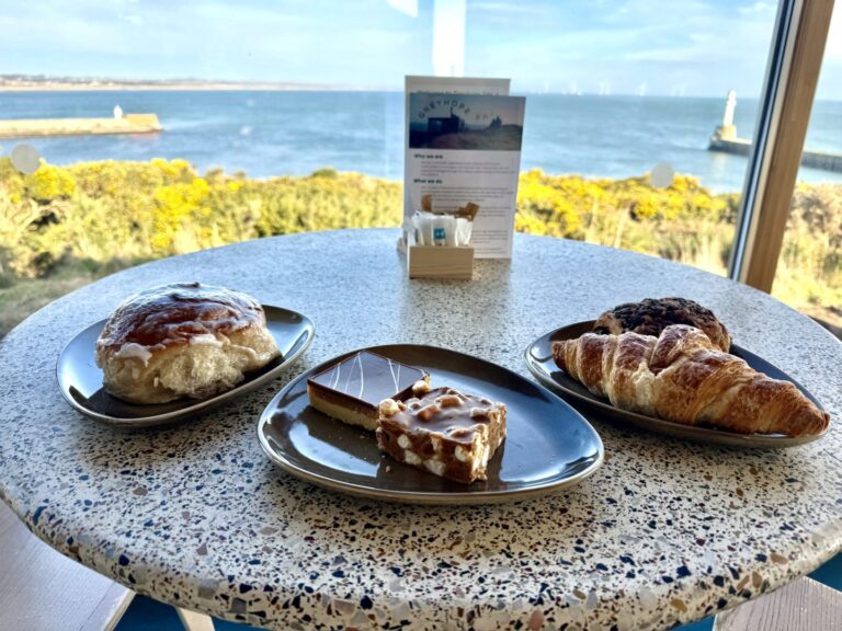 Queues out the door at reopened Greyhope Bay cafe, Torry Battery