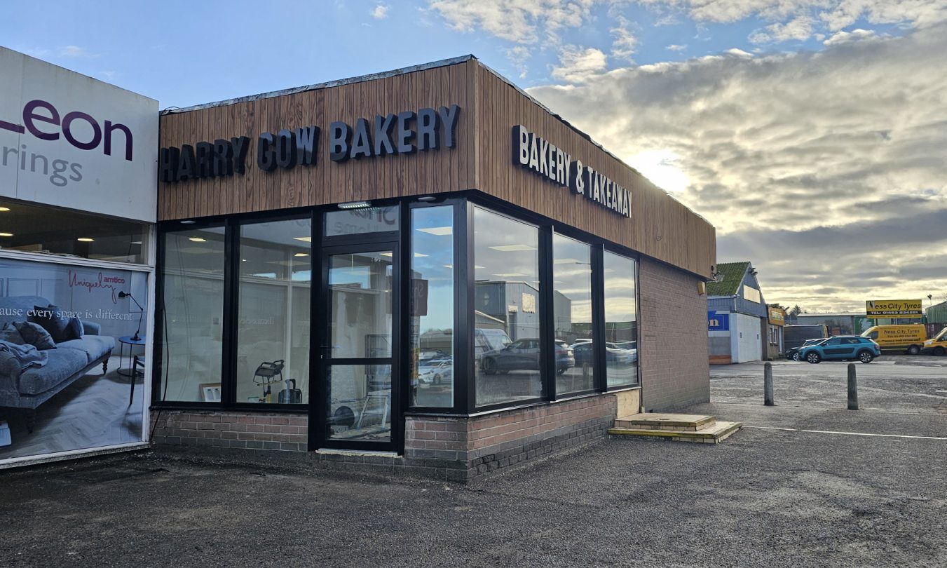 Harry Gow open new Inverness bakery weeks after Fairways fire