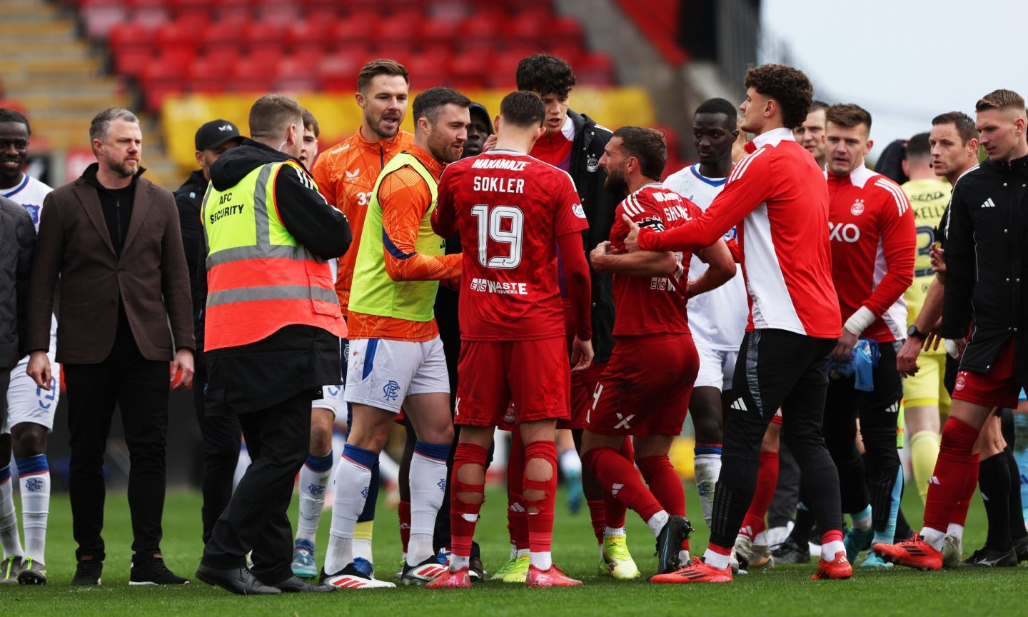 Aberdeen FC fans react to 'unacceptable' 2-2 draw with Rangers