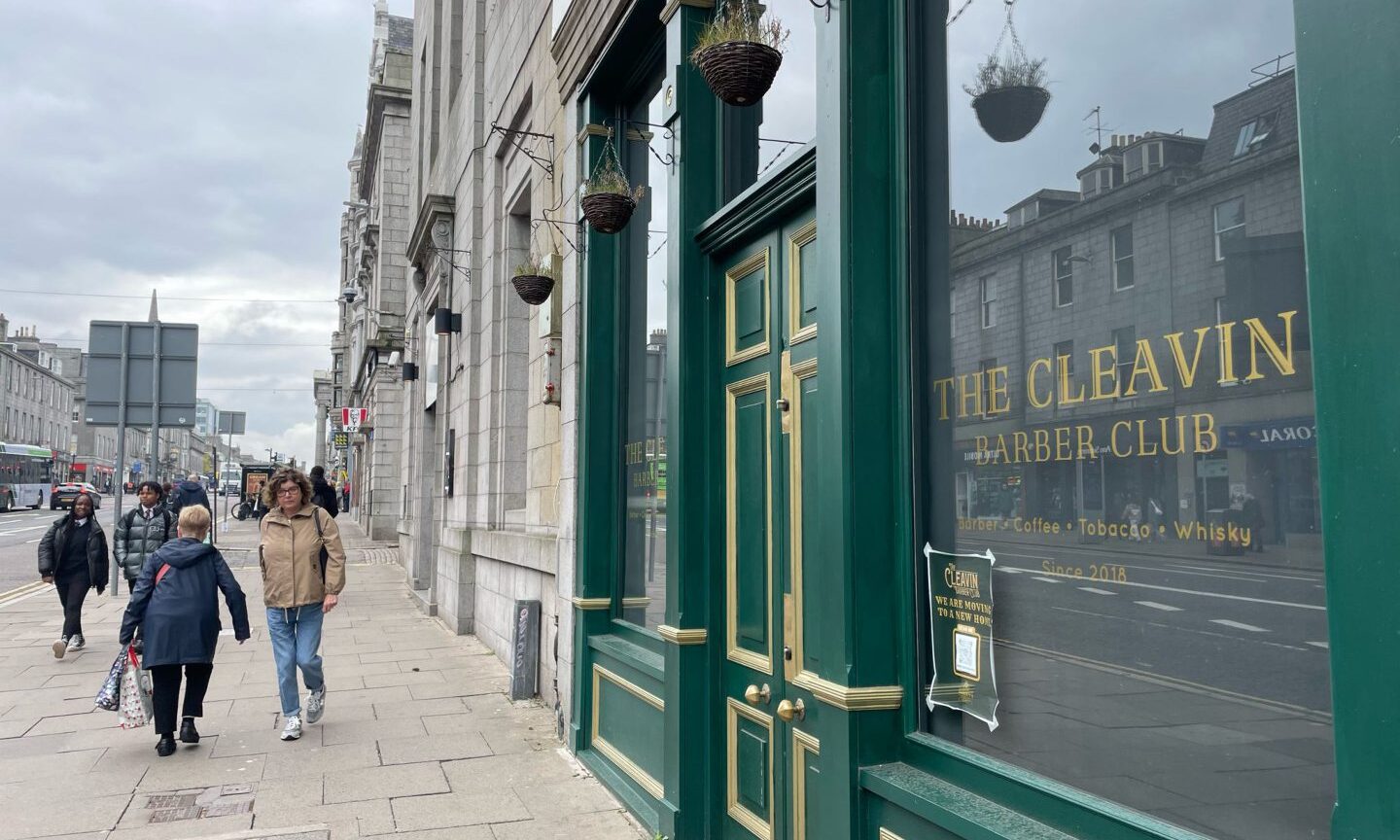 Cleavin Barber closes in blow to Aberdeen's Union Street