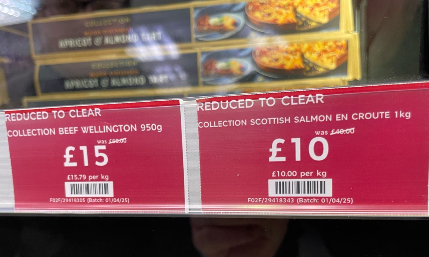 Aberdeen buyers flock to Marks and Spencers for clearance deals