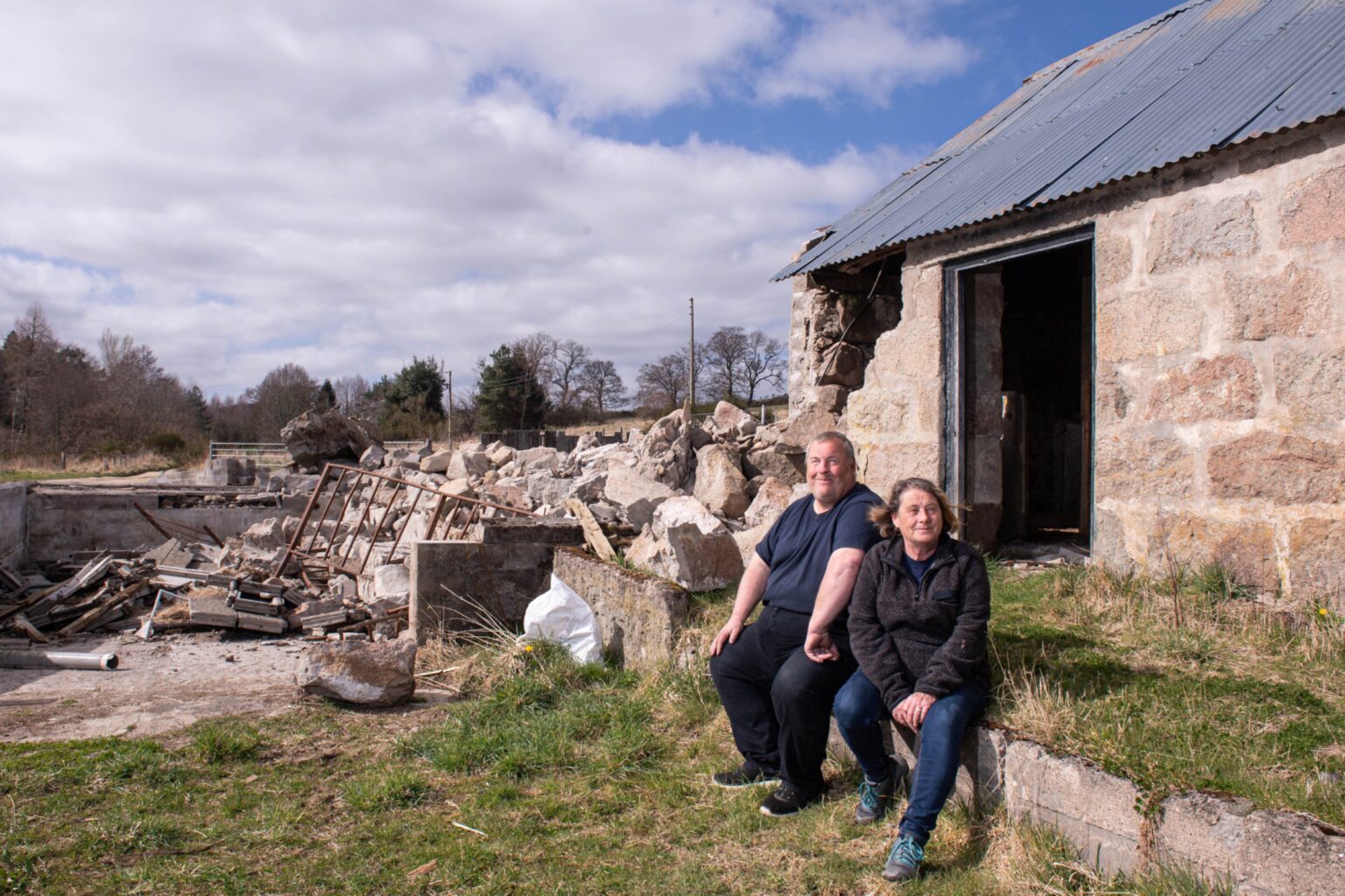 Inclusive Farm: Tarland man with brain tumour donates £10k