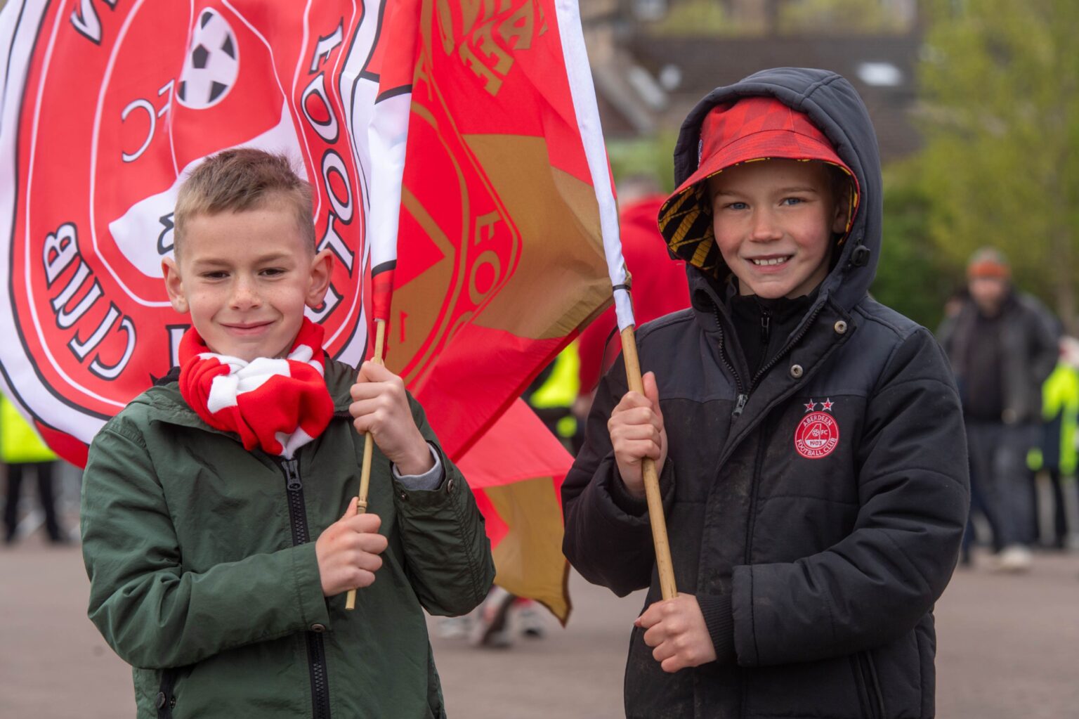 Gallery: Aberdeen FC fans at Hampden for Scottish Cup semi-final