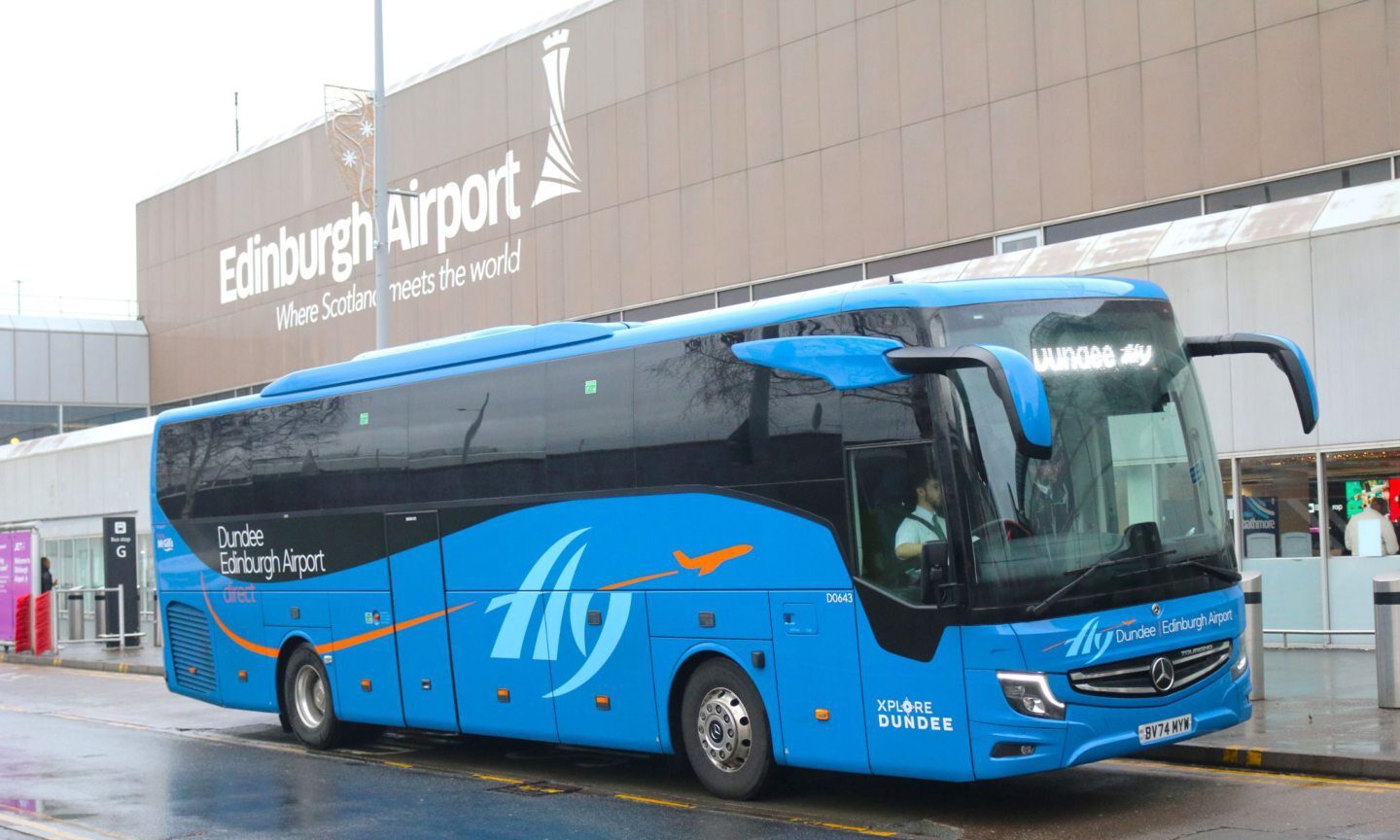 Direct bus service from Aberdeen to Edinburgh Airport launches