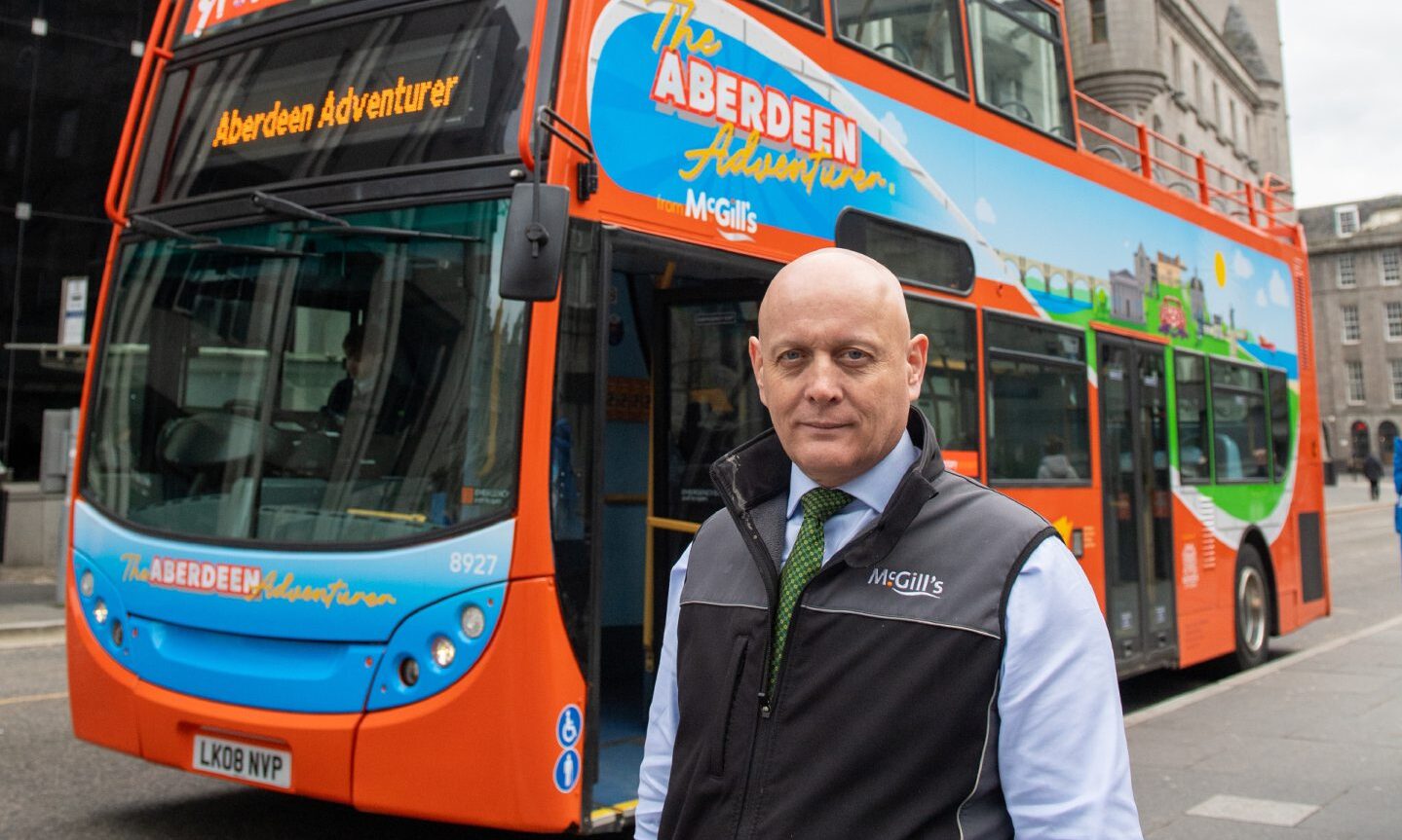 Aberdeen Adventurer open-top tour bus returns to the roads