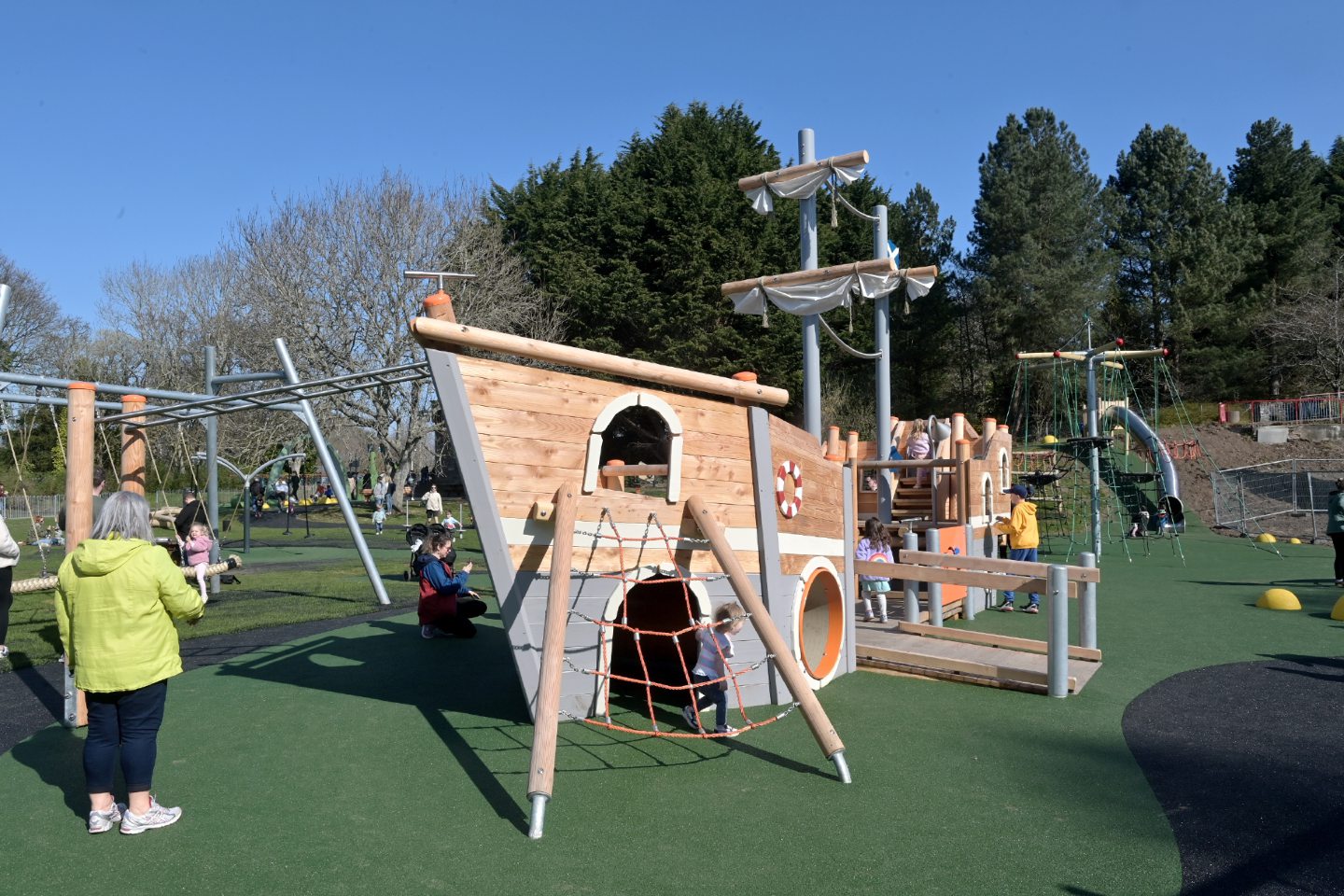Pictures: Inverness kids enjoy Whin Park reopening after revamp