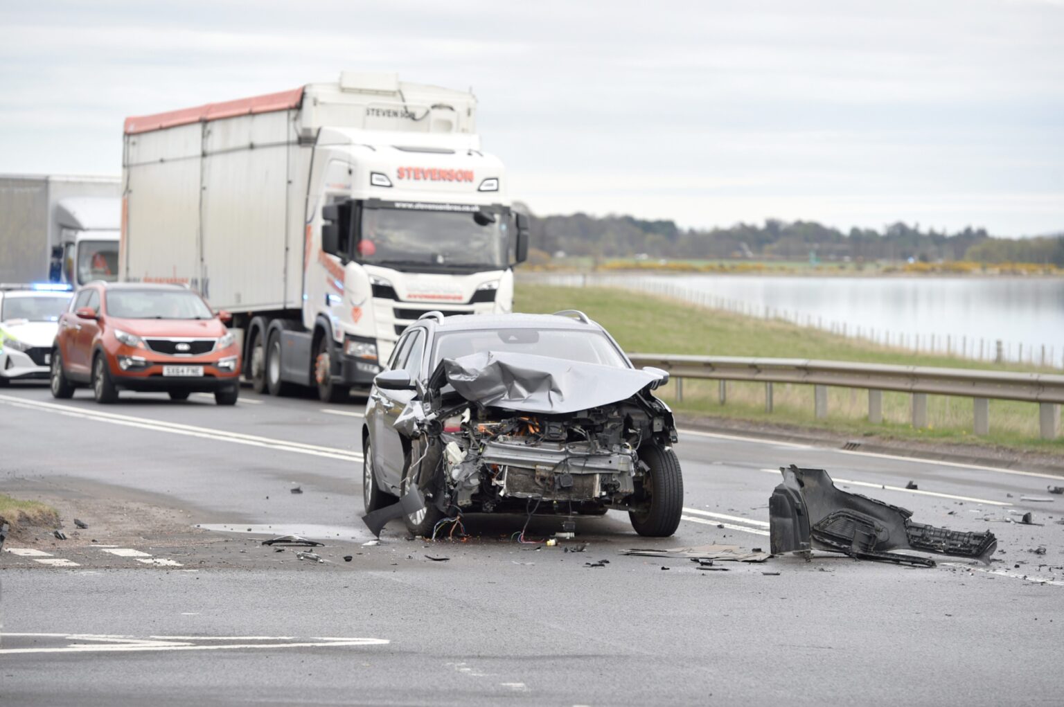A9 reopens following two-vehicle crash near Alness
