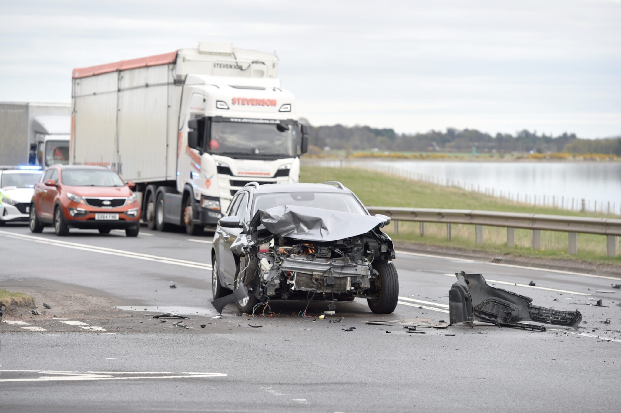 A9 reopens following two-vehicle crash near Alness