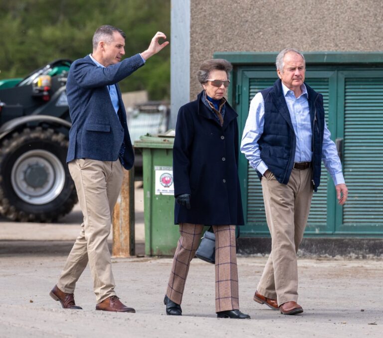 In pictures: Princess Anne visits Cullen and Banff