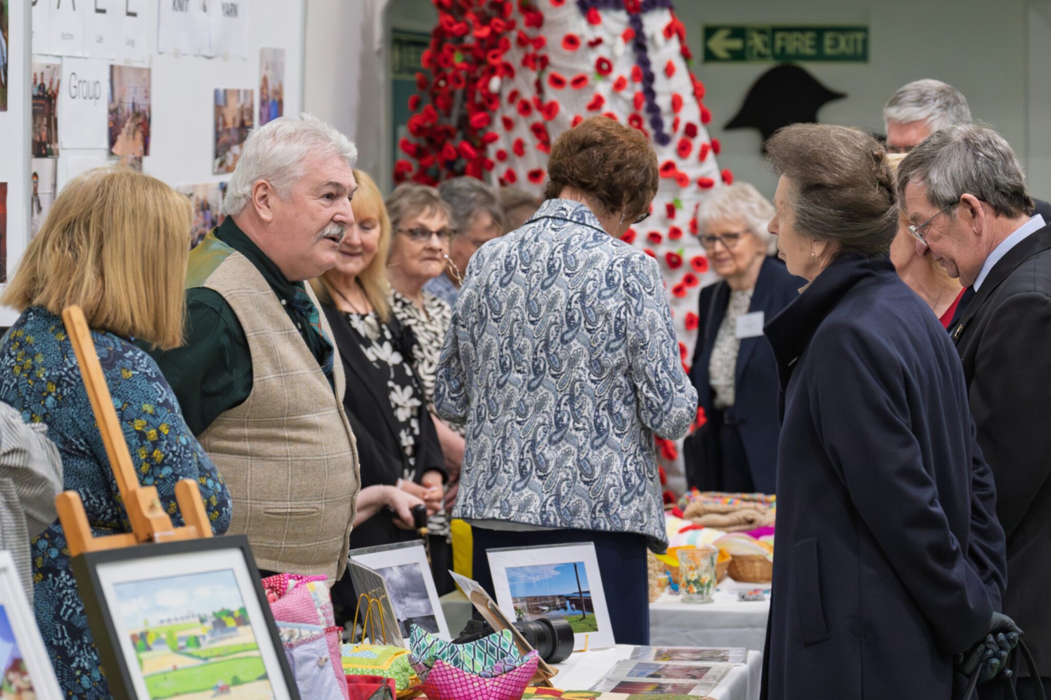 In pictures: Princess Anne visits Cullen and Banff