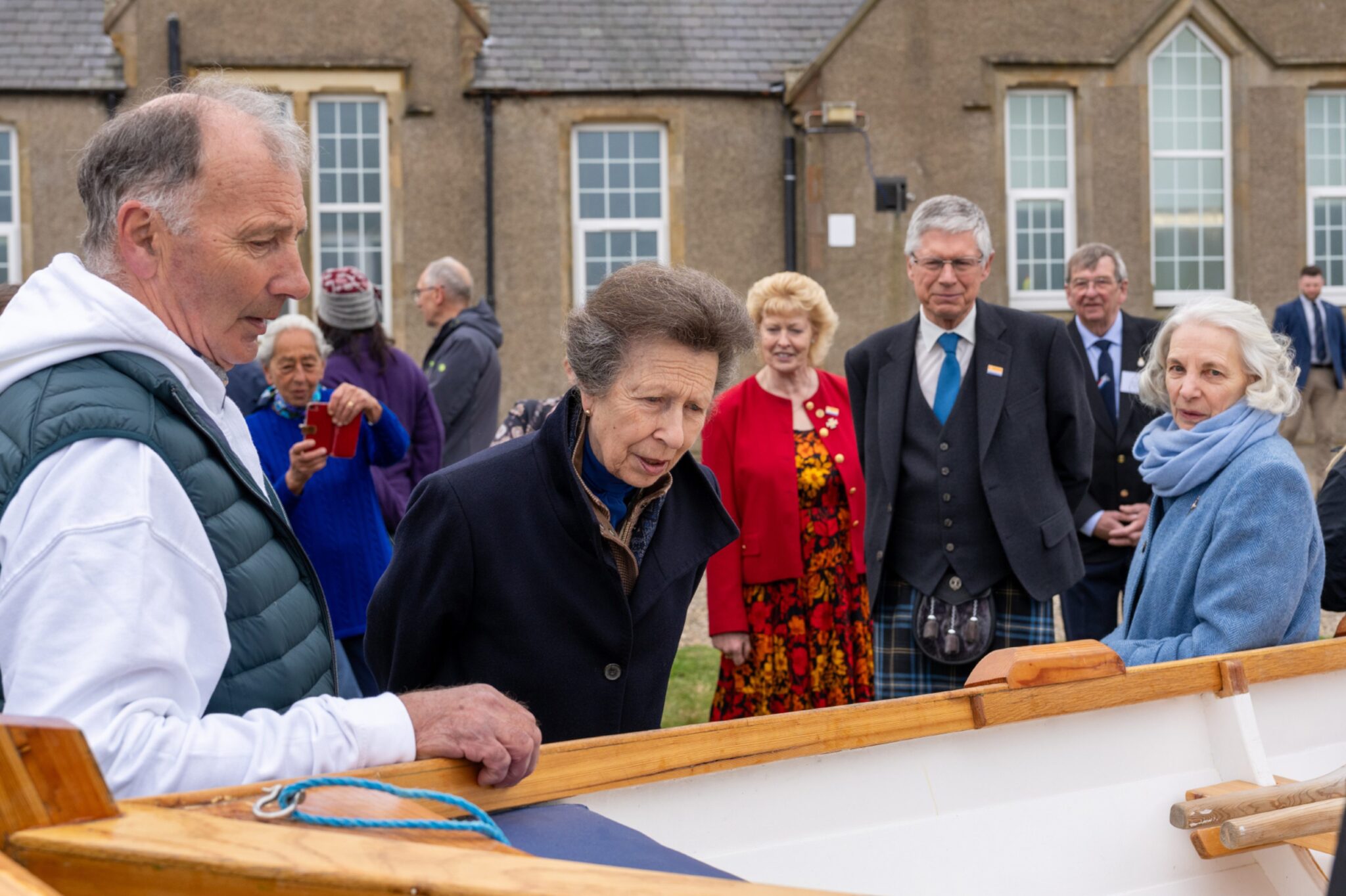 In pictures: Princess Anne visits Cullen and Banff