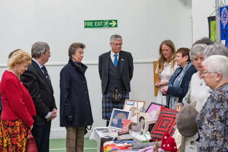 In pictures: Princess Anne visits Cullen and Banff