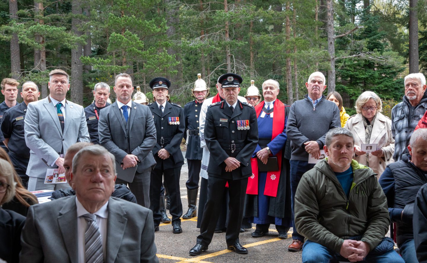 Aboyne firefighter Hamish Grant remembered with Red Plaque