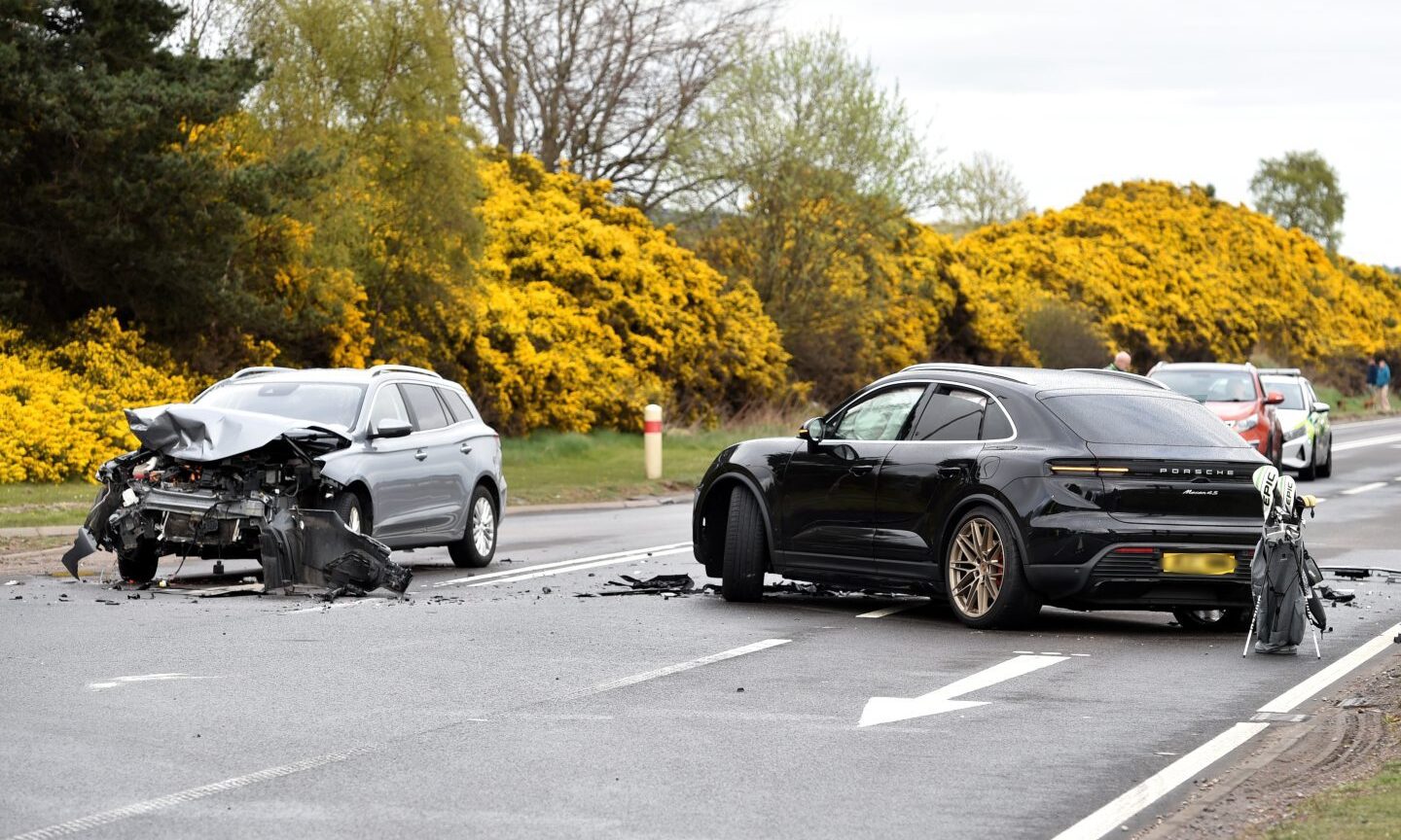 A9 reopens following two-vehicle crash near Alness
