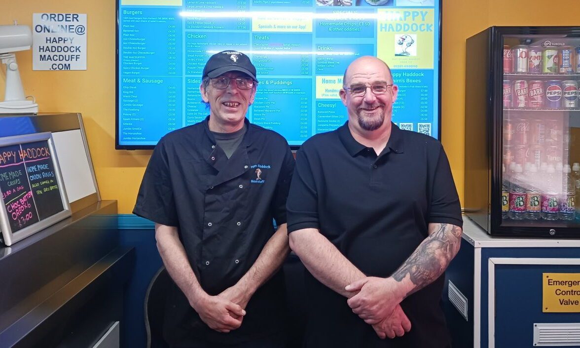 Happy Haddock Macduff goes viral for menu