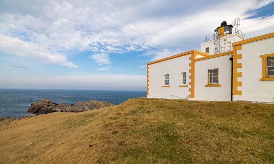 Bothy at Strathy Point Lighthouse hits the market at £75k
