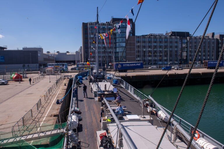 Hestmanden: Look inside the Norwegian warship visiting Aberdeen