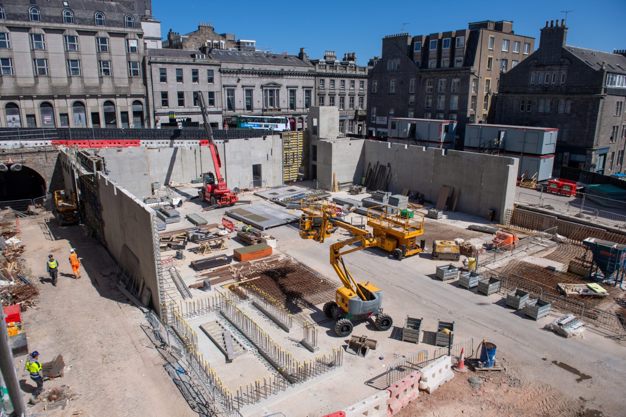 Aberdeen revamp: Drone photos show latest on city transformation