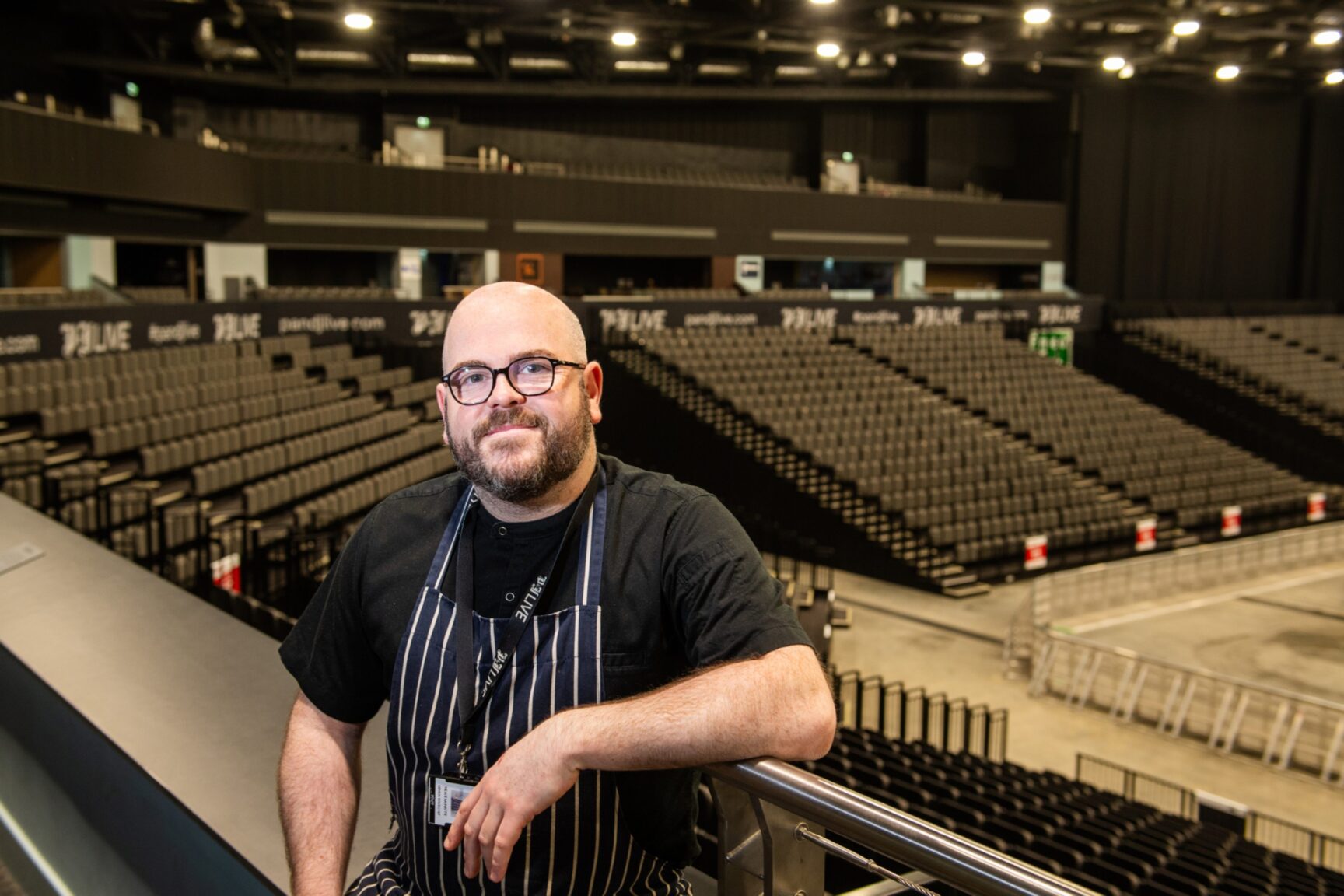 Meet the P&J Live head chef who cooks for 1000 folk some nights