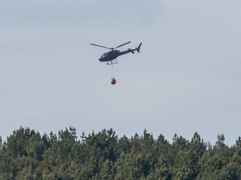 Battle to contain 100-acre fire at Culbin Fores enters third day