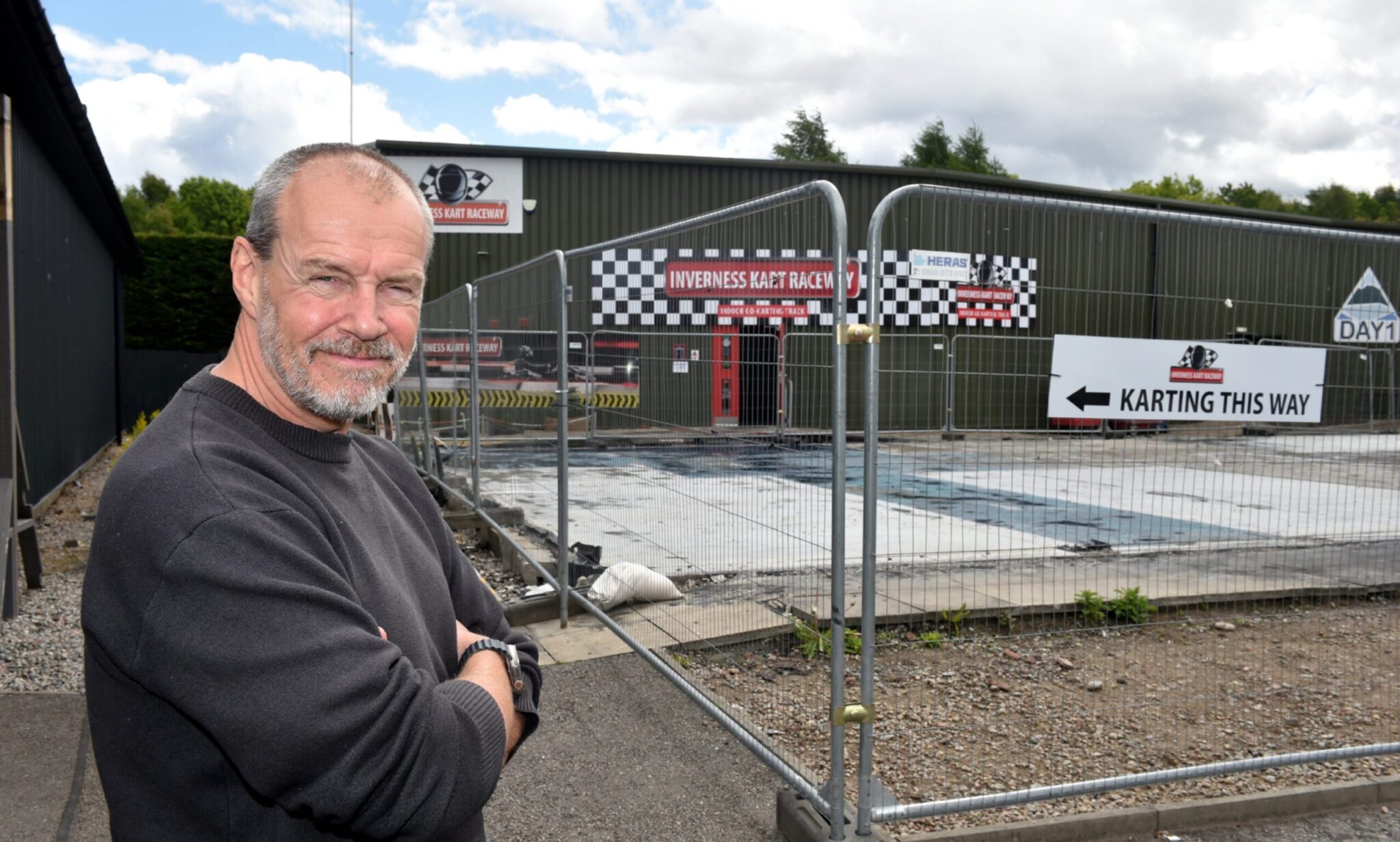 Inverness Kart Raceway is back on track