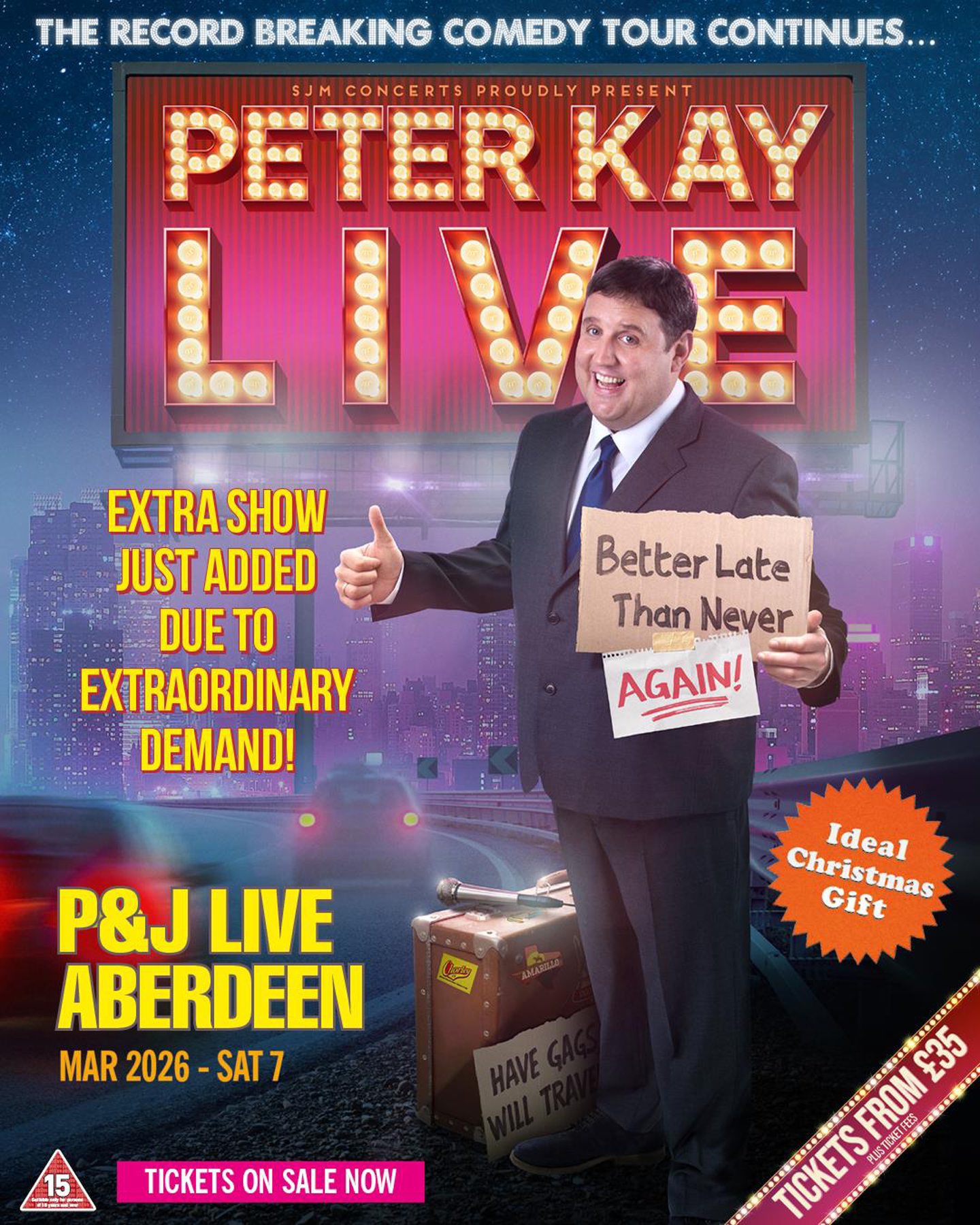 Peter Kay at P&J Live Aberdeen: Rib-splitting nostalgic naughtiness
