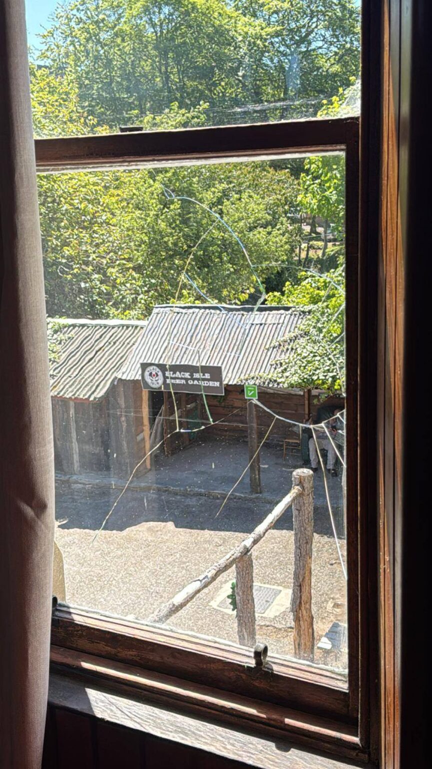 Windows smashed as kitchen closes at Strathpeffer hotel