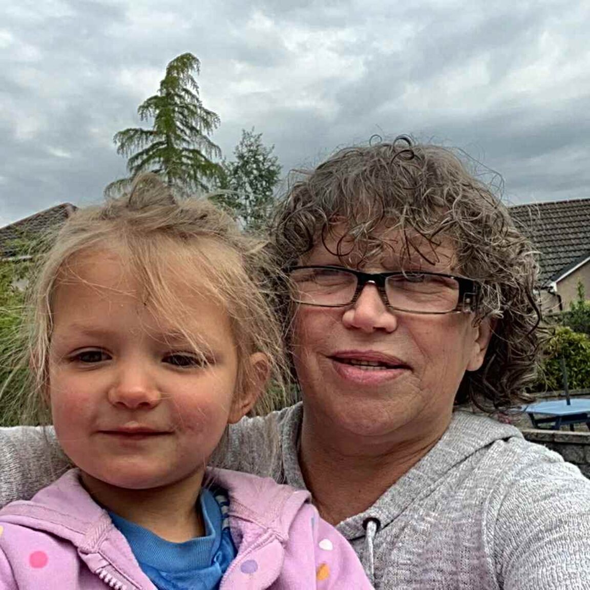 Claims Gillian Owen's husband 'swore at granny' at protest