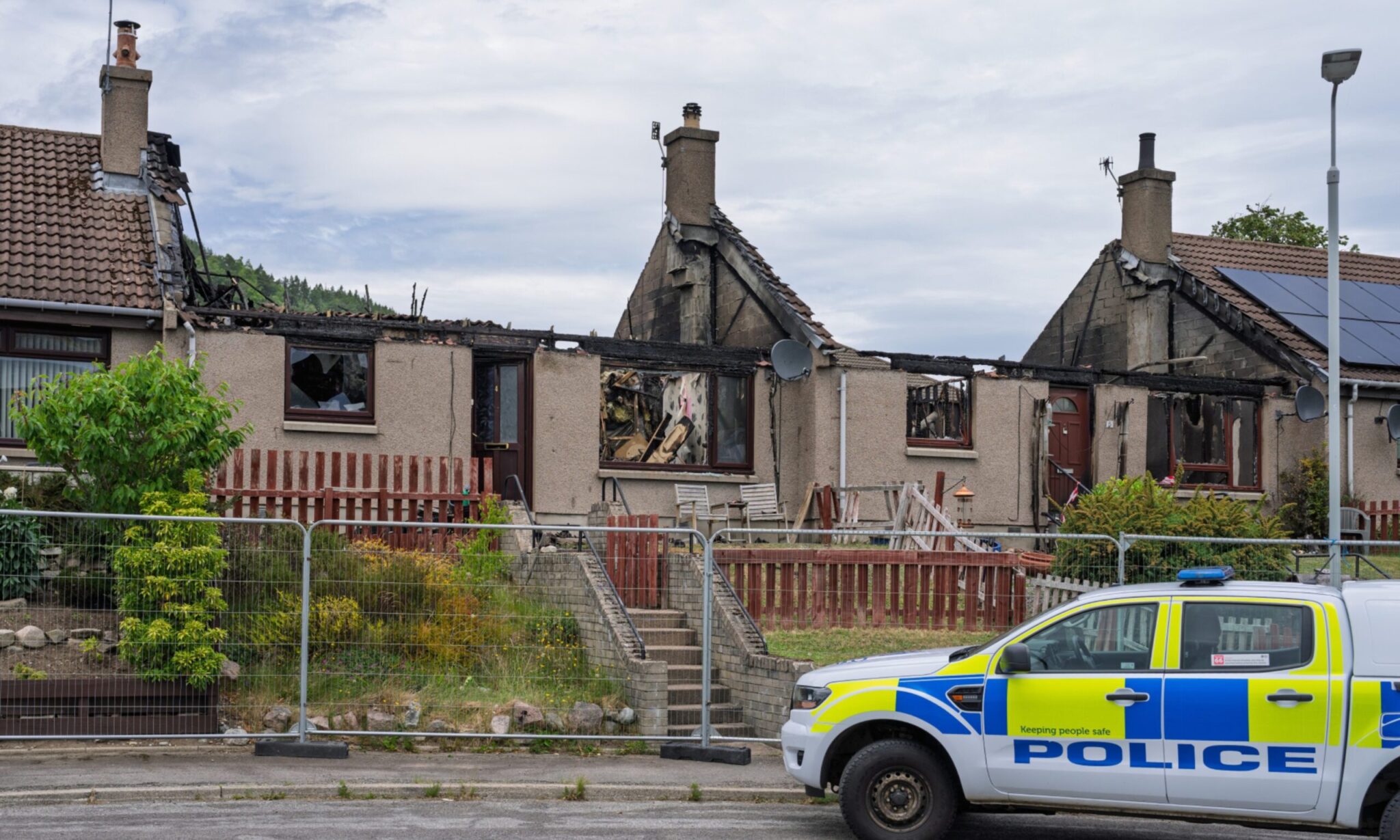 Police investigating Ballater house fire
