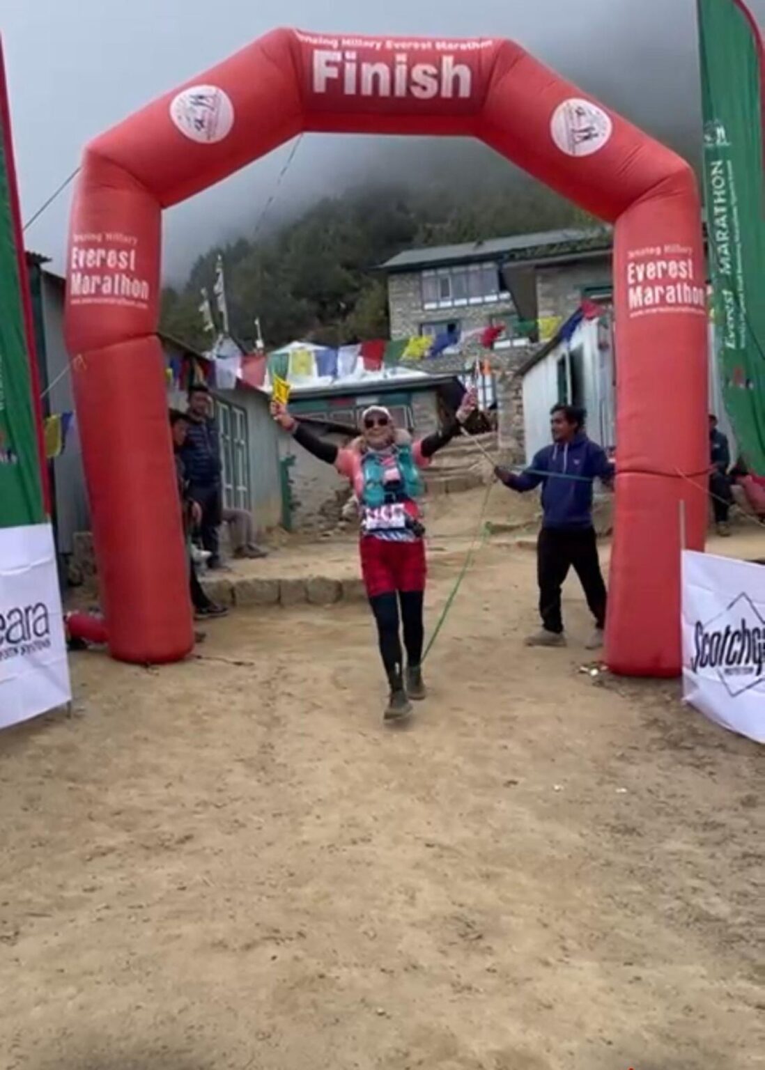 Aboyne hairdresser Judith Taylor beats Everest marathon