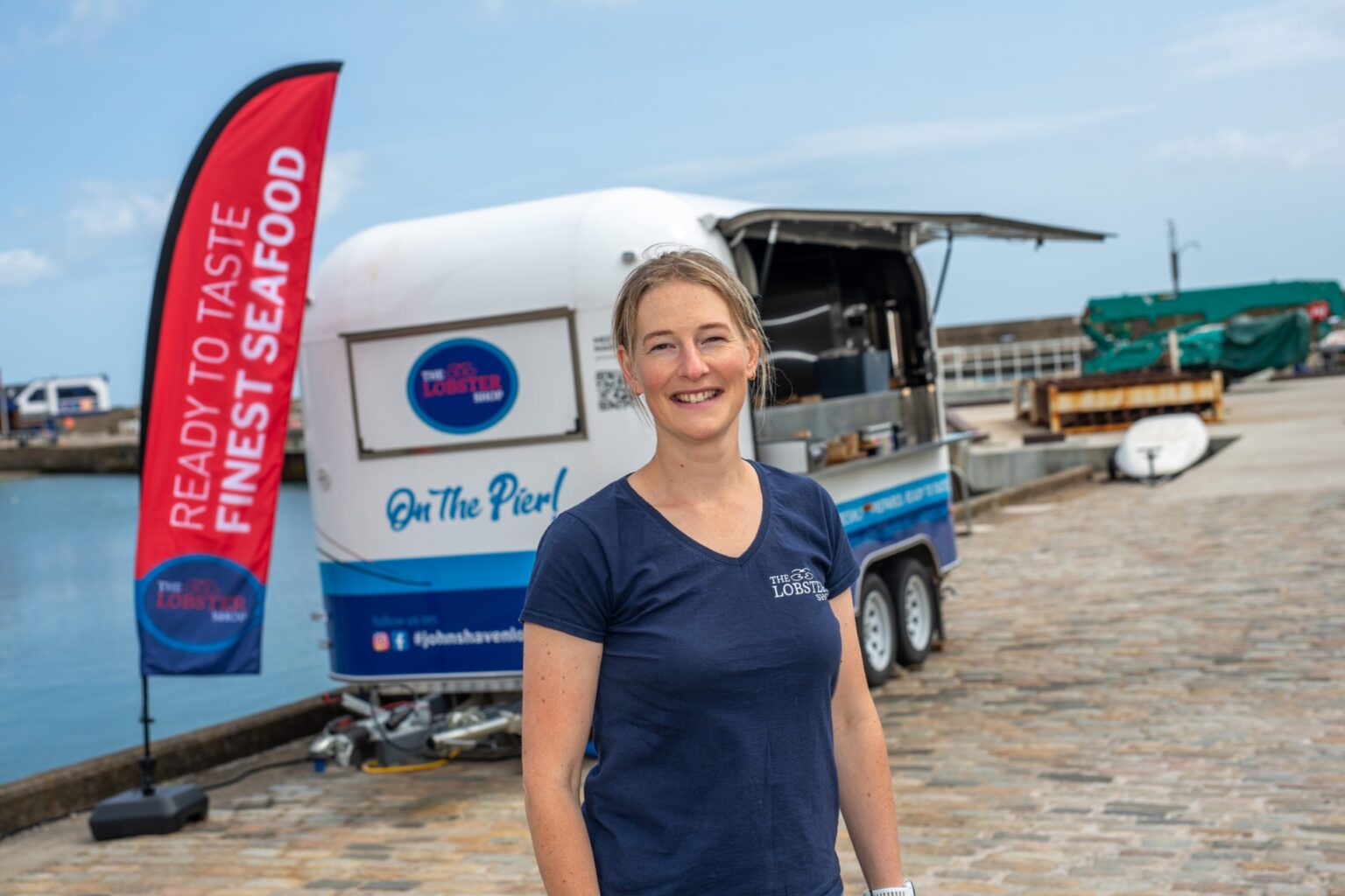 I try The Lobster Shop's new food truck in Stonehaven