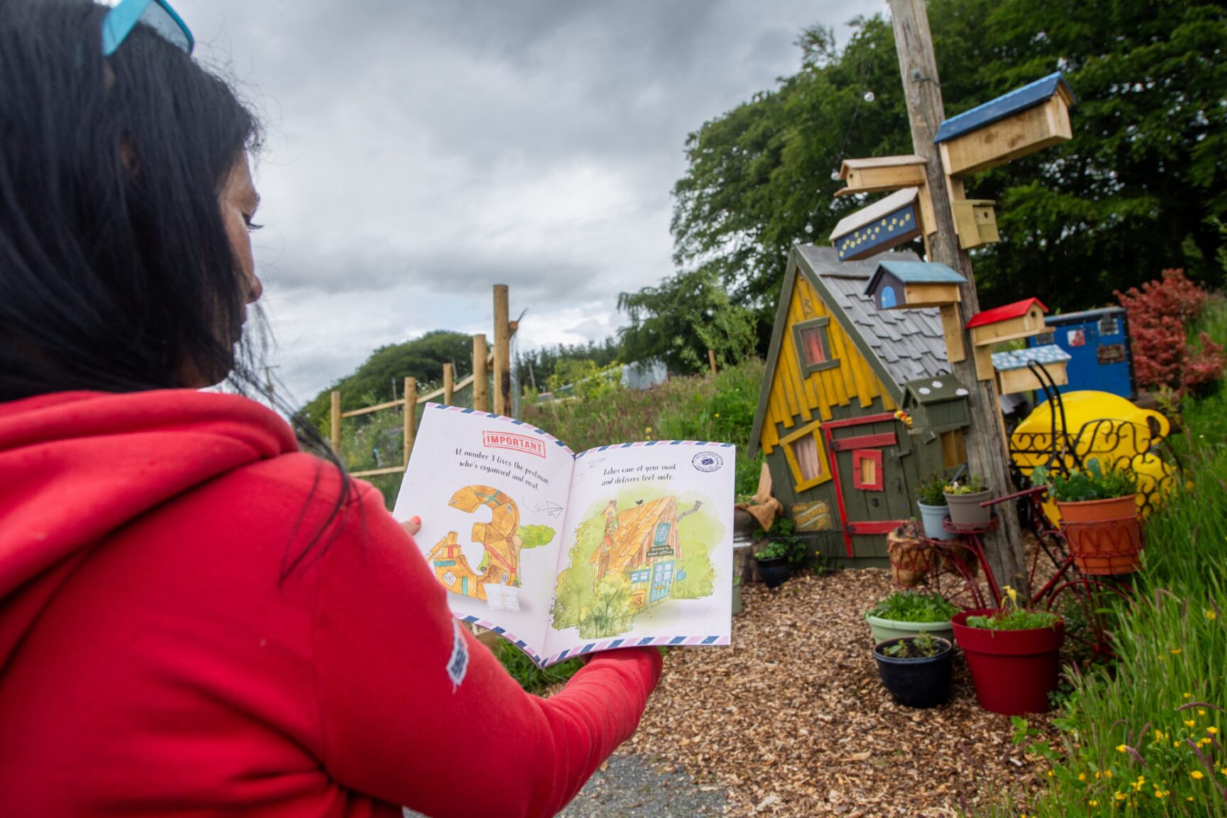 Sneak peek of Gonks of Gardenshillock trail near Newmachar