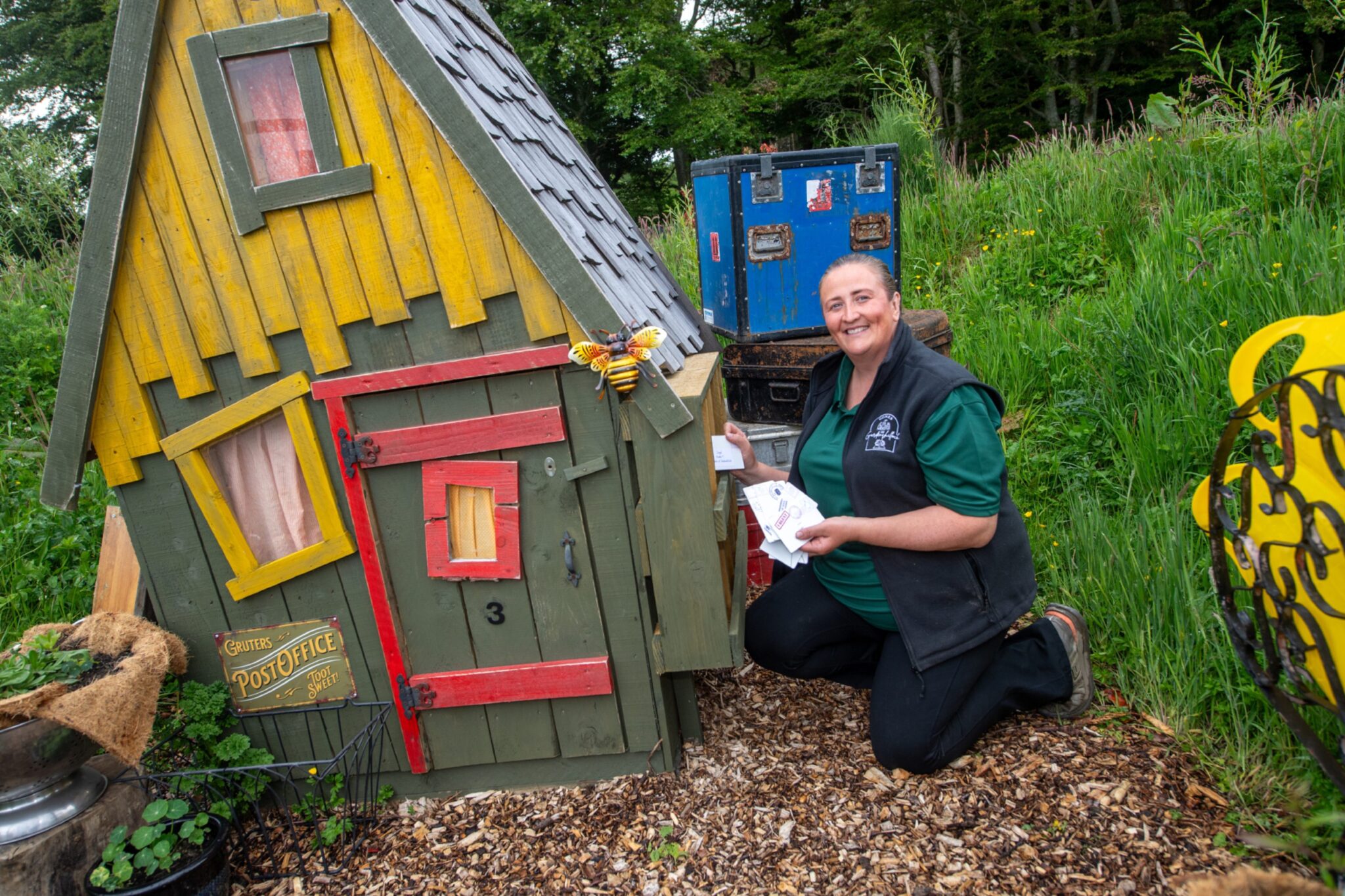 Sneak peek of Gonks of Gardenshillock trail near Newmachar