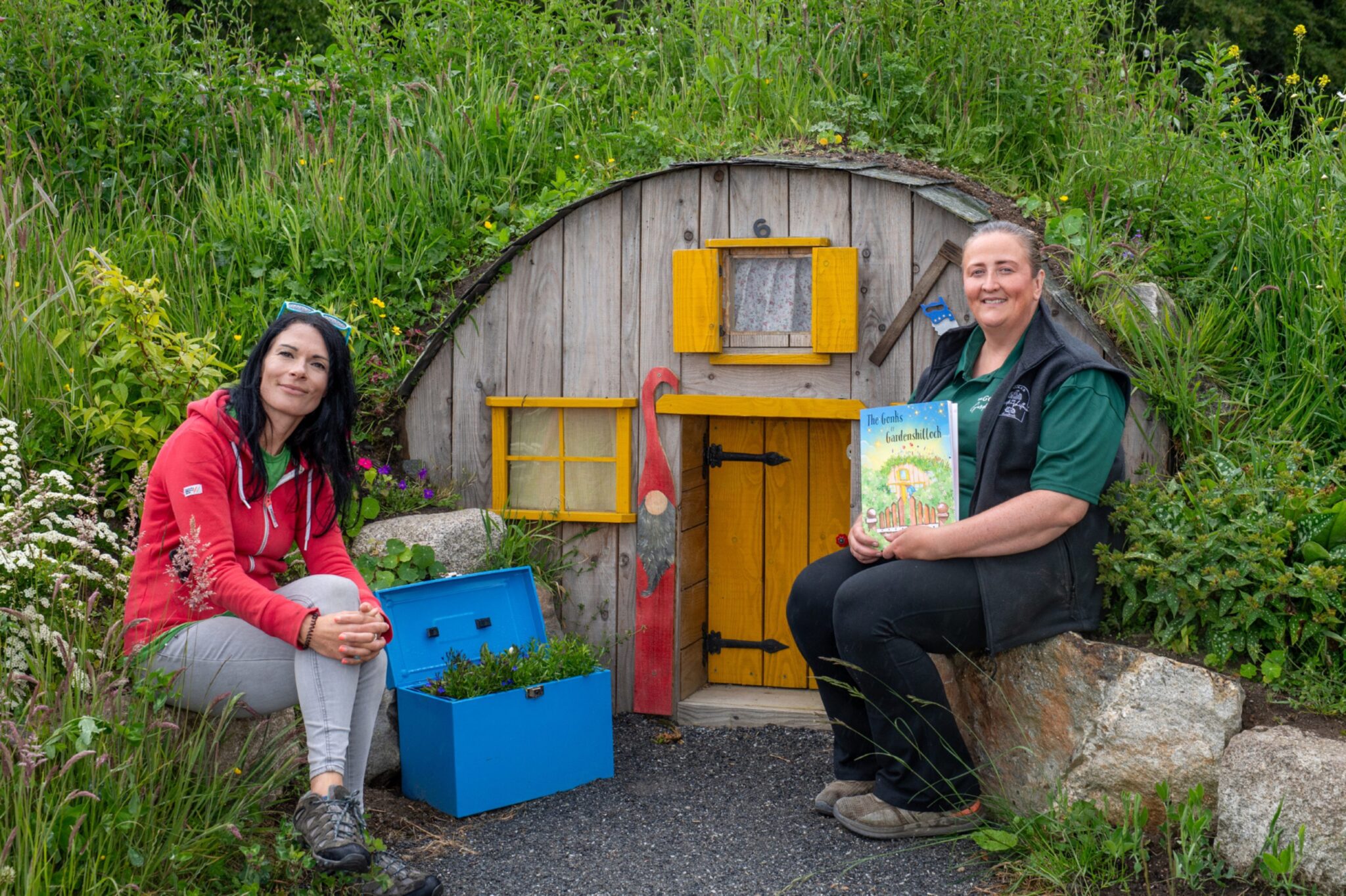 Sneak peek of Gonks of Gardenshillock trail near Newmachar