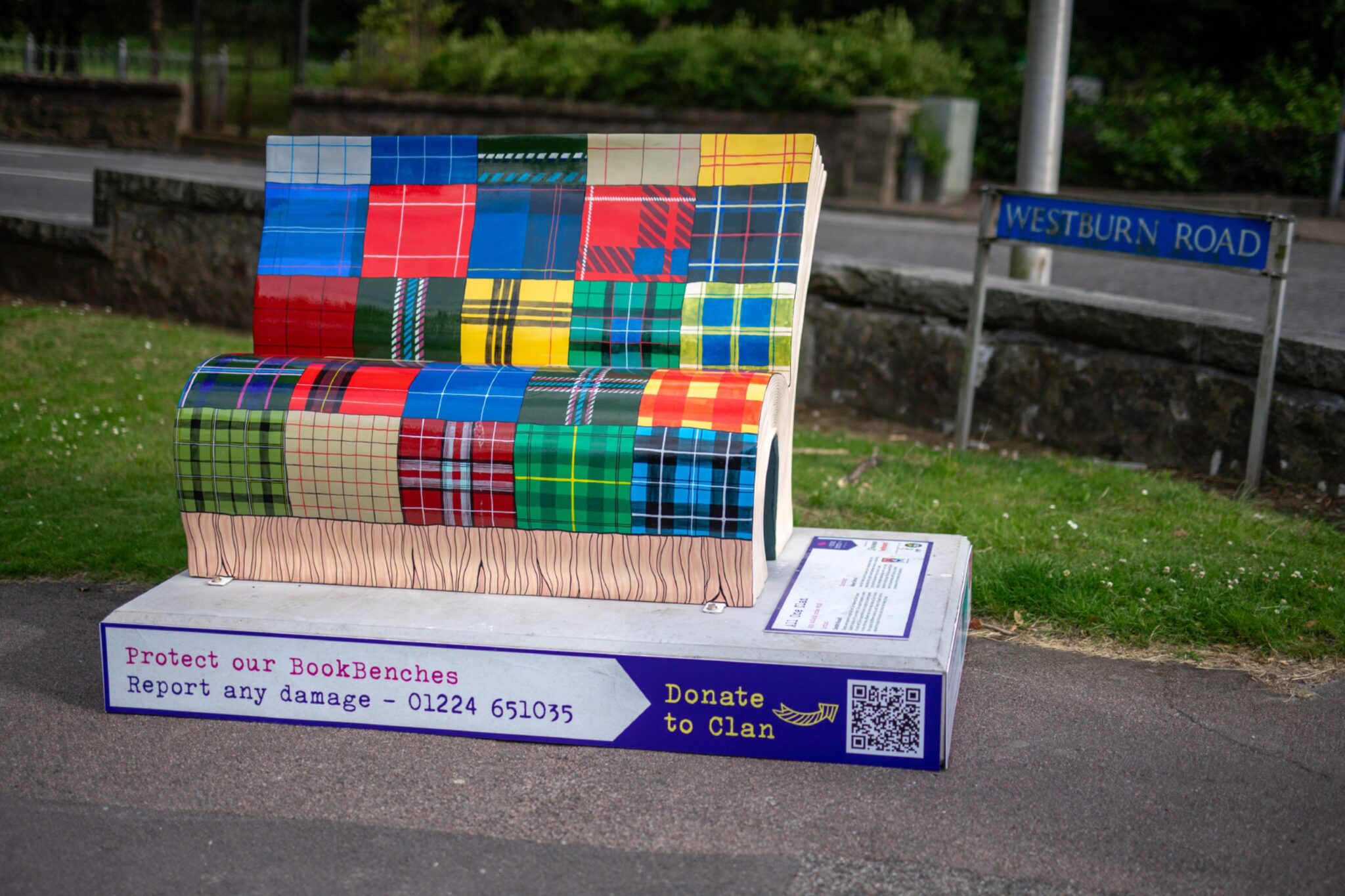 First look at Clan's BookBench sculpture trail