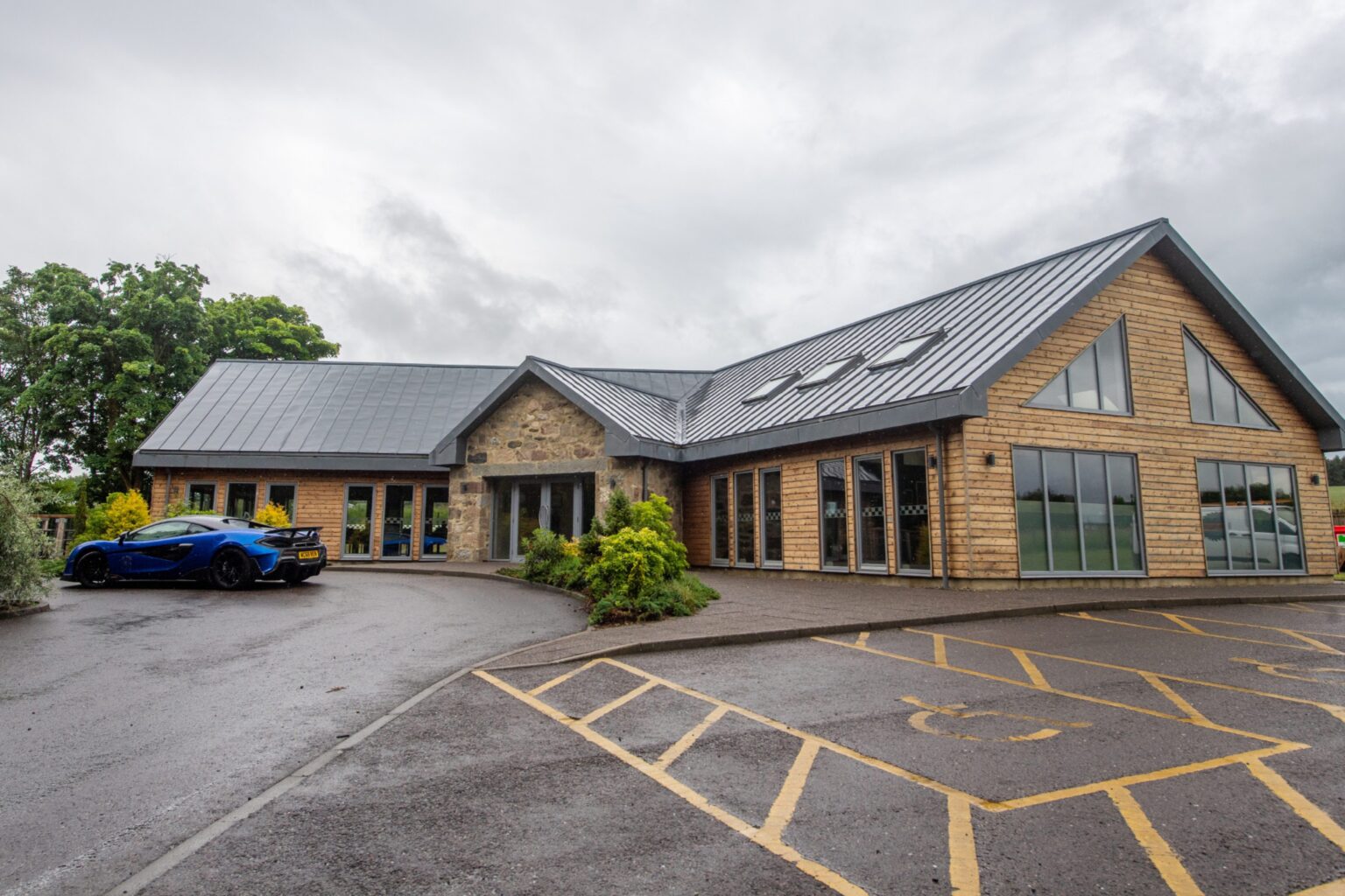 The Drive at Haddo: New car café near Methlick nears completion